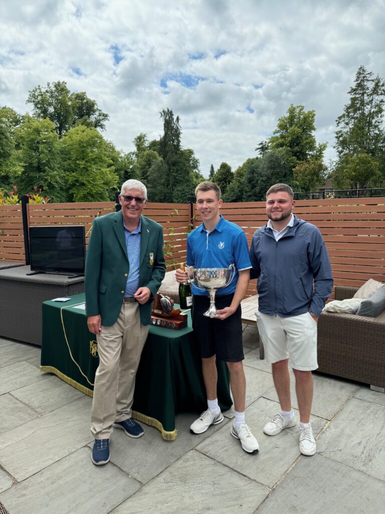 Calum Miller Wins Club Championship • Badgemore Park